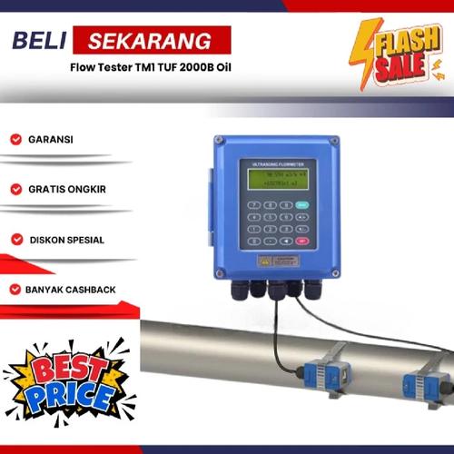 Jual Ultrasonic Flow Meter 50-700mmTUF2000B Flow Tester TM1 TUF 2000B ...