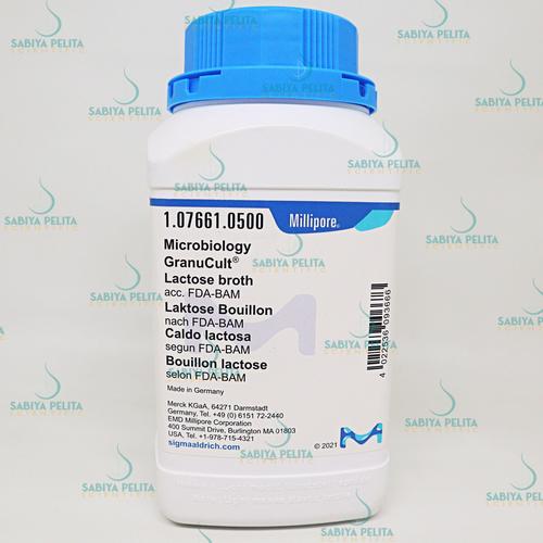 Jual Lactose broth for microbiology MERCK 1.07661.0500 - Eceran, 25 ...