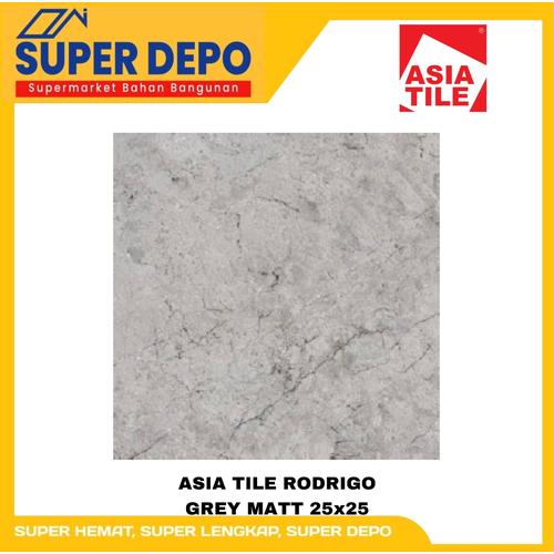 Jual KERAMIK LANTAI ASIA TILE RODRIGO GREY MATT 25 X 25 - Kab. Bogor ...
