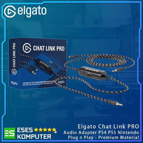 Jual Elgato Chat Link 4K PRO Audio Adapter PS4 PS5 Nintendo Switch ...