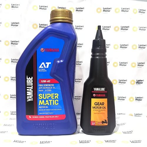 Jual PAKET OLI MOTOR NMAX YAMALUBE SUPER MATIC 1L ASLI YAMAHA - Jakarta ...