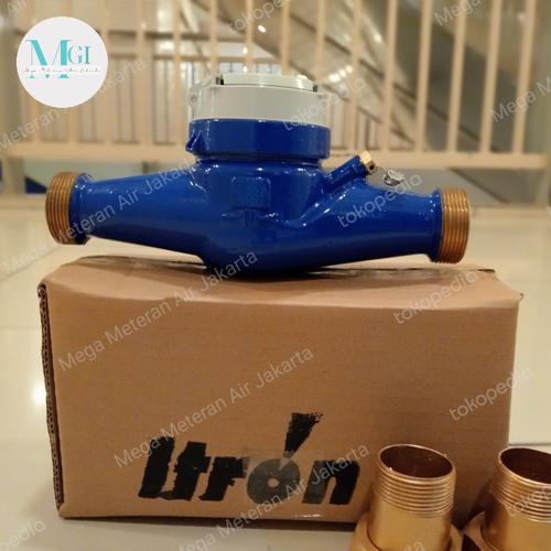 Jual Water Meter Itron 1-1/4 Inch DN 32mm/Meteran Air Itron Multimag ...
