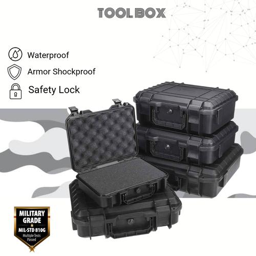Jual Tool Box Case Waterproof IP67 Kotak Portable ABS + Busa ...