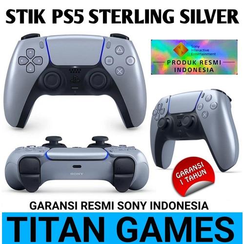 Jual Stik PS5 Dualsense Sterling Silver PS5 Wireless Controller ...