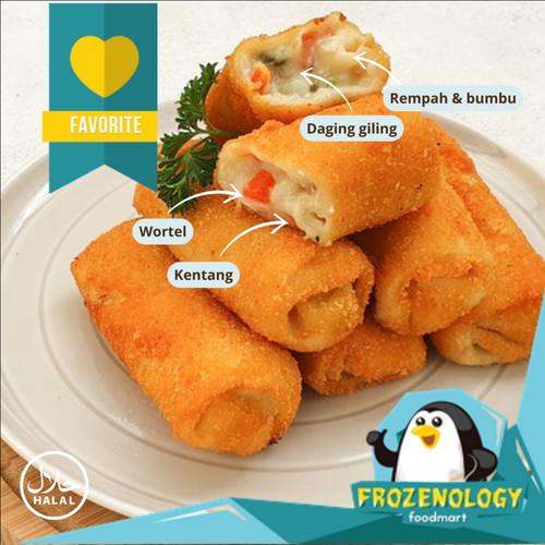 Jual Risbun Ragout - Risoles Isi 6 Pcs Camilan Frozen Food Siap Masak ...