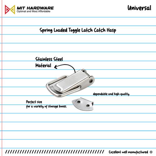 Jual Kancing Kunci Spring Loaded Toggle Latch Catch Hasp for DIY ...