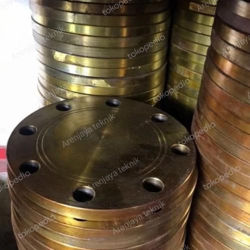 Jual flange buta besi 4" jis10k ns/blind flange besi 4" 10k ns ...