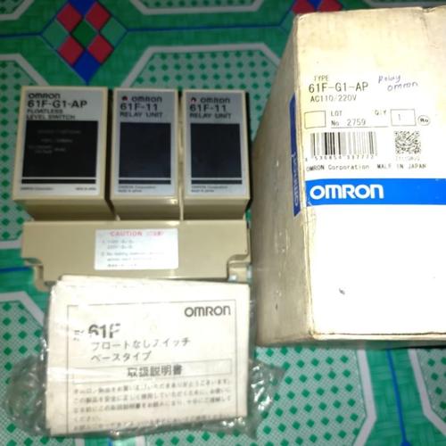 Jual relay omron 61F-G1-AP floatless level switch omron 61f-g1-ap ...