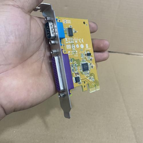 Jual Port Lpt to pcie Rs-232 serial port com & Db 25 printer paralel ...
