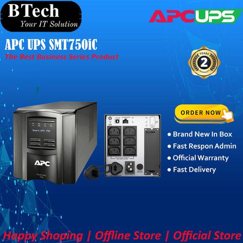 Jual APC SMT750iC Smart connect UPS Tower 750VA 500WATT 2YR - Jakarta ...
