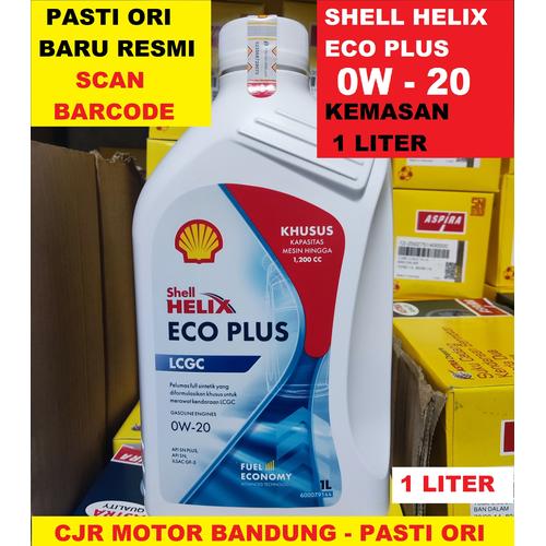 Jual Shell Helix ECO 0W-20 1 L oli mobil khusus LCGC LITERAN AYLA AGYA ...