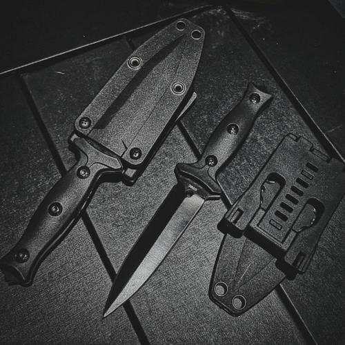 Jual Survival kit USMC kydex sheath camping hiking outdoor edc knife ...