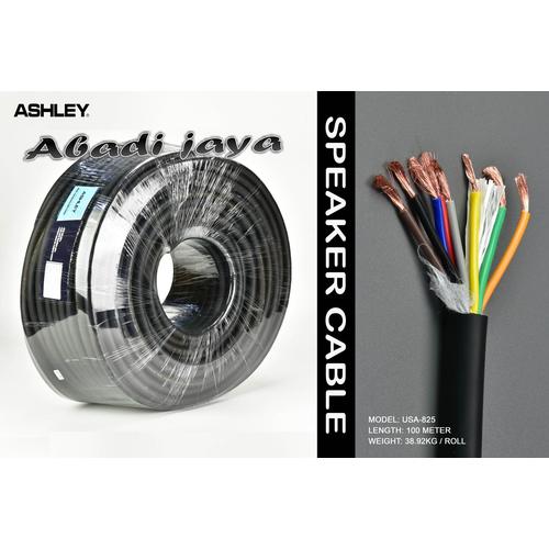 Jual KABEL SPEAKER ASHLEY USA 825 / USA825 100 METER ORIGINAL ASHLEY ...