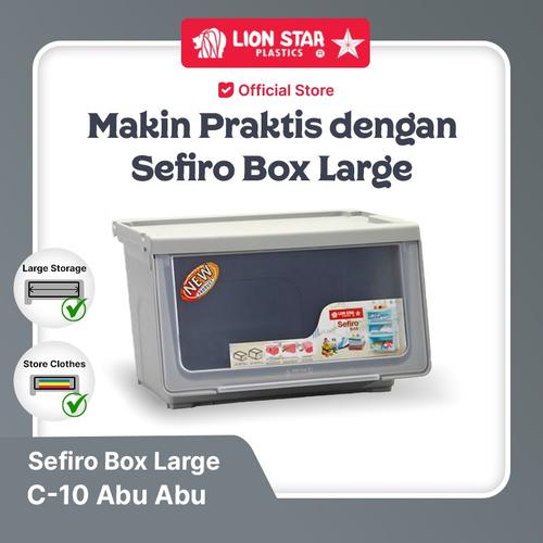 Promo LION STAR Kotak Penyimpanan Sefiro Box Large CA-10 - Biru - Kab. Tangerang - Lion Star ...