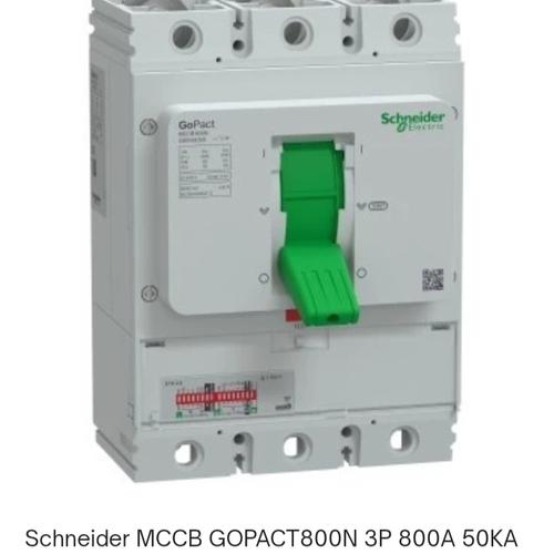 Jual Mccb schneider 3 phase 800A 3P 800A 50kA GOPack - Jakarta Pusat ...