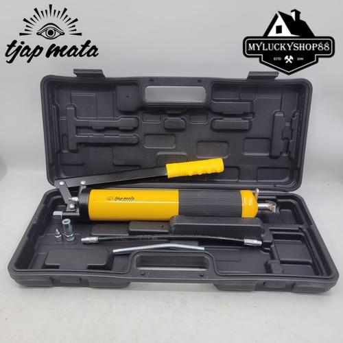 Jual Tjap Mata Hand Grease Gun 500cc Pompa Gemuk 1 Tangan Stempet 500 ...