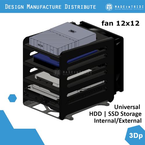 Jual Hard Drive Storage Case Mount multiple External HDD SSD harddsik ...