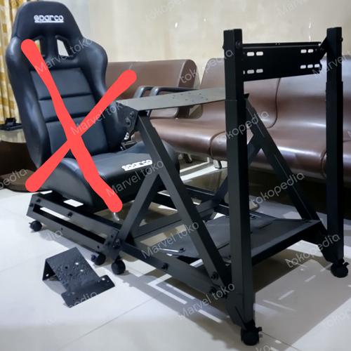 Jual Custom rig + stand tv TANPA JOK marvel simulator racing game - non ...