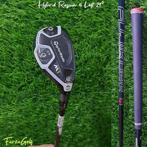 Jual Stick Golf Hybrid Rescue 4 Loft 21° M1 Taylormade Shaft Flex R ...