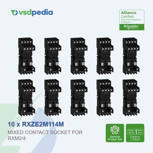 Jual SCHNEIDER MIXED SCREW SOCKET FOR RXM2/4 RXZE2M114M x 10 - Jakarta Timur - vsdpedia | Tokopedia