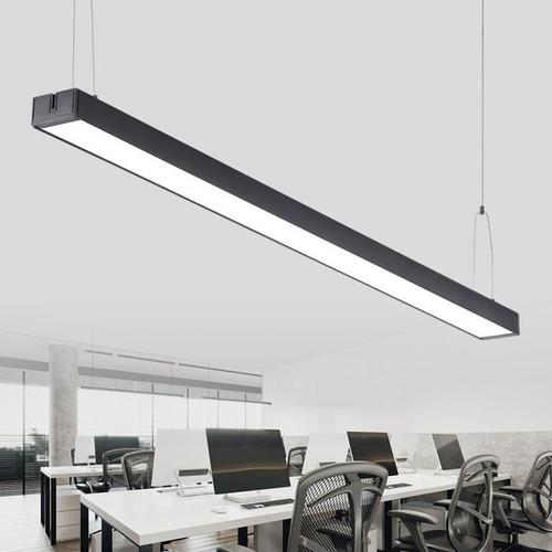 Jual LAMPU GANTUNG KANTOR LED PANJANG MINIMALIS 120X7 OFFICE LAMP 18 ...