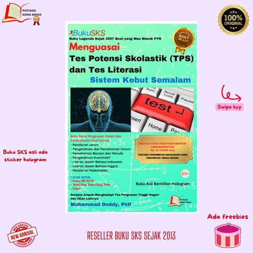Jual Buku SKS SNBT Menguasai Tes Potensi Skolastik (TPS) & Literasi ...