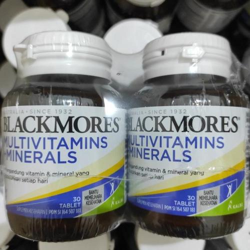 Jual BLACKMORES MULTIVITAMIN MINERALS isi 30 tablet mineral ...