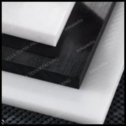 Jual Nylon Pe Sheet 20Mm X 10Cm X 40Cm / Nylon Pe Lembaran / Putih -Hitam - Jakarta Timur ...