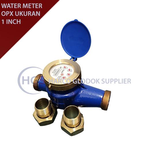 Jual meteran Air 1" INCH flow meter / water meter brass - Jakarta Barat ...