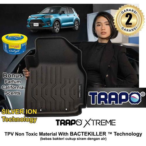 Promo Karpet Mobil TOYOTA RAIZE Trapo Xtreme 3D Custom Car Mat 2Baris ...