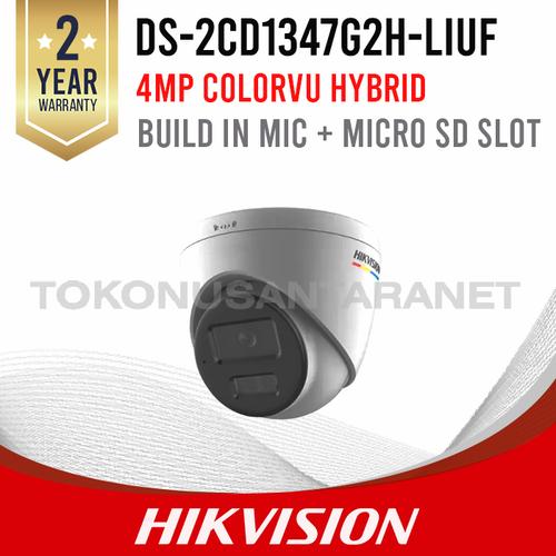 Jual DS-2CD1347G2H-LIUF HIKVISION IP 4MP COLORVU HYBRID BUILD IN MIC - Jakarta Pusat ...