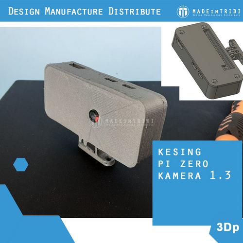 Jual One Piece Raspberry Pi Zero + Camera Case (with GPIO) - Putih, PLA ...