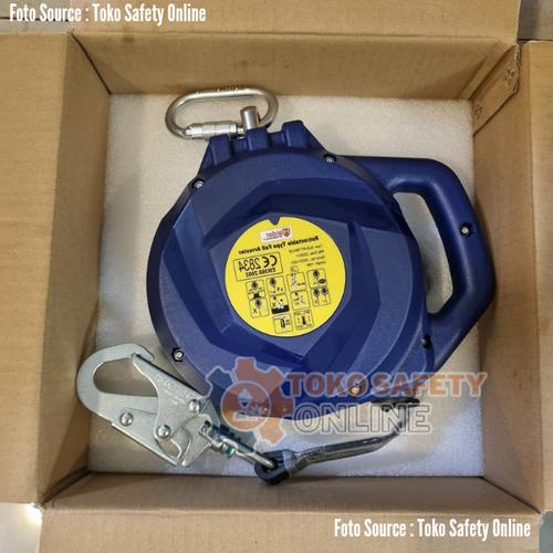 Jual Retractable Fall Arrester 15 Meter - Haidar SRL Fall Arrester ...
