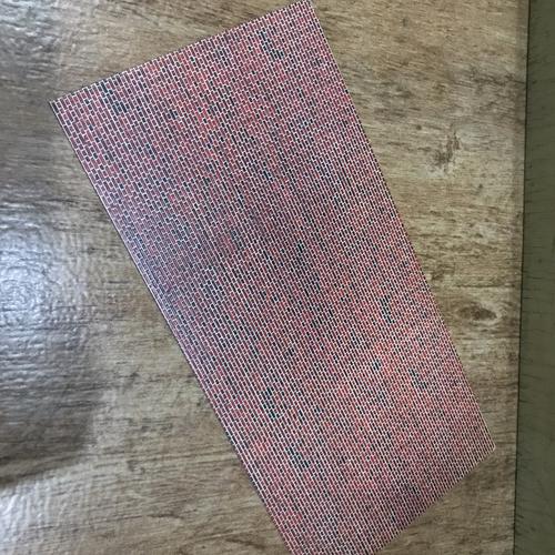 Jual 1/87 Vollmer Ho 6042 scale Brick sheet diorama busch noch faller ...