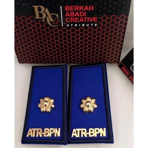 Jual Pangkat Pdh ATR BPN Gol 3D Kain Logam Exclusive - Kab. Bandung ...