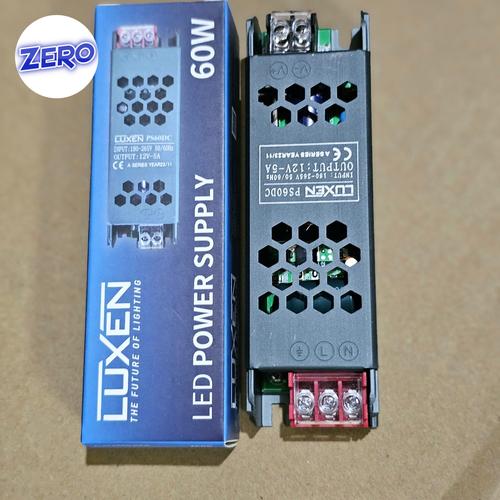 Jual TRAVO 12V 5A SLIM GARANSI 1 TAHUN BALLAS 12V 5A SLIM LUXEN BALAS ...