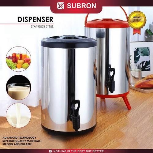 Jual SUBRON WATER JUG DISPENSER 8 LITER AIR MILK TEA COFFEE STAINLESS ...