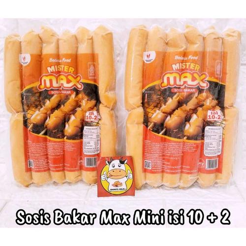 Jual MISTER MAX Sosis Bakar Kombinasi Jumbo Mini isi 12pcs 500g - JUMBO ...