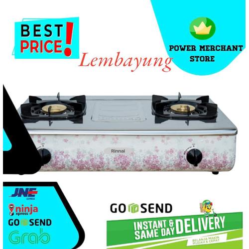 Jual RINNAI RI-712AF Kompor Gas 2 Tungku Stainless Steel - Jakarta ...
