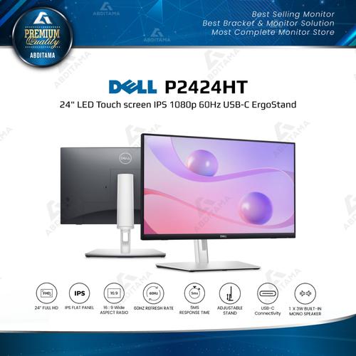 Jual Monitor LED Touch screen Dell P2424HT 24" IPS 1080p 60Hz USB-C ...