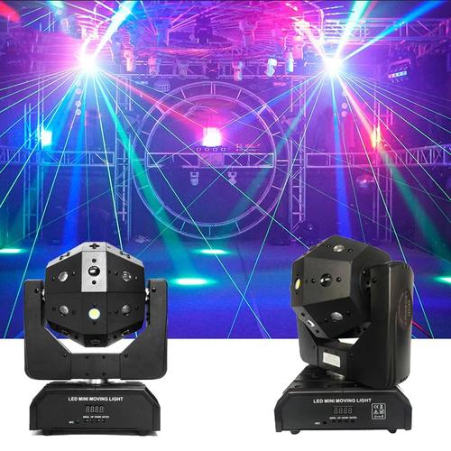 Jual Moving Beam, Mini Head Beam Lampu Sorot Spotlight, Ligthing RGBW ...