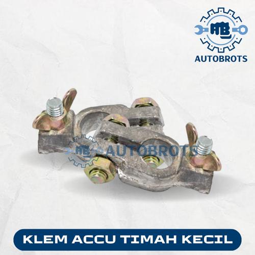 Jual Kepala Klem Accu TIMAH Kecil / Aki Mobil Harga Set + - NS40 TIMAH ...