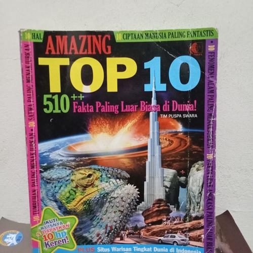 Jual AMAZING TOP 10 510 FAKTA PALING LUAR BIASA DI DUNIA! - Kota Depok - Toko Tobas Tangga ...