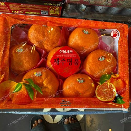 Jual BUAH JERUK MANDARIN RED HYANG JEJU SUPER ORIGINAL KOREA -+4 KG ...