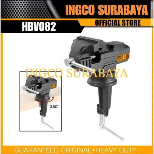 Jual INGCO HBV082 BENCH VICE (60MM) RAGUM TANGGEM MEJA PUTAR CATOK ...
