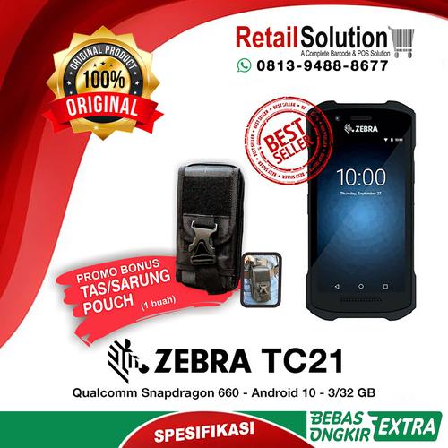 Jual Barcode Scanner PDT Android Zebra TC21 / TC-21 /TC 21 - Kota ...