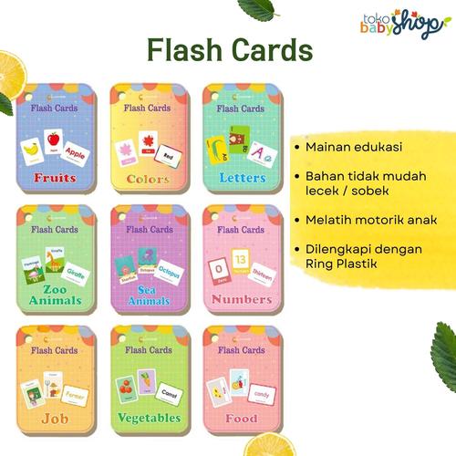 Jual Flash Card Kartu Pintar Edukasi Anak Flashcard Balita Belajar Bayi ...