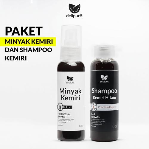 Jual Paket Minyak Kemiri dan Shampoo Kemiri Pertumbuhan Rambut Rontok ...