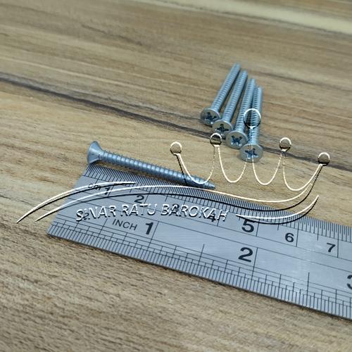 Jual Sekrup SKRUP FH FAB 6X1 1/2 6 X 1 1/2 4CM 4 CM 38MM Tapping Screw ...
