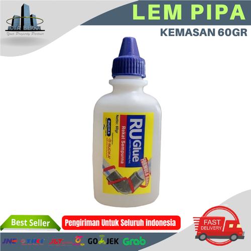 Jual LEM PVC RU GLUE 60Gr / LEM PVC / LEM PIPA - Kota Balikpapan - TB ...